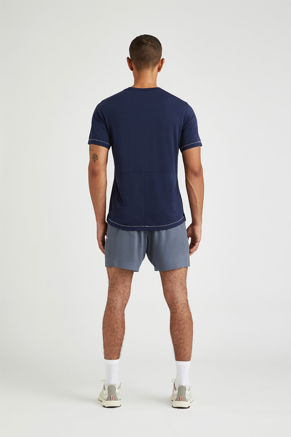Men's Grey Training Short Colt | Training Shorts - Torsa