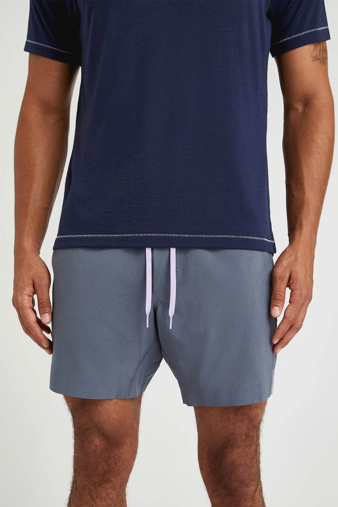 Men's Grey Training Short Colt | Training Shorts - Torsa